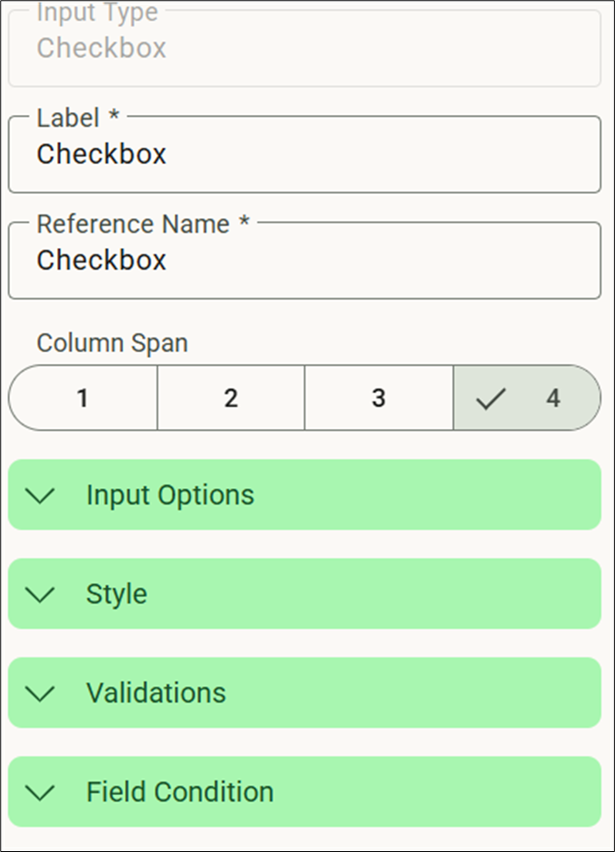 Adding a Checkbox Input to a Form