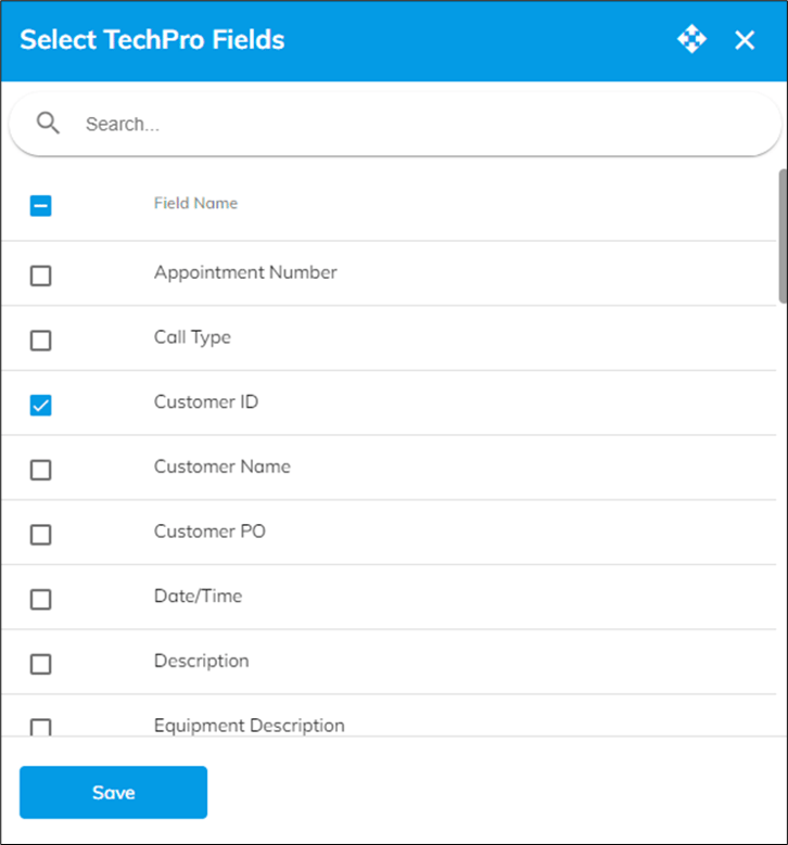Using the Mapping Tab